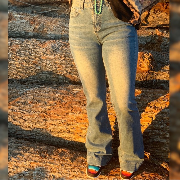 L&B | Jeans | Tea Stained Trouser Jeans | Poshmark